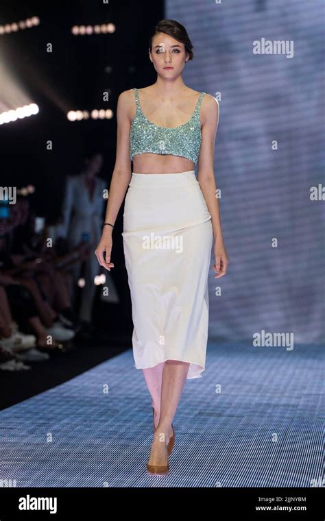 Model Walks On The Catwalk During The Gretel Z Springsummer 2023