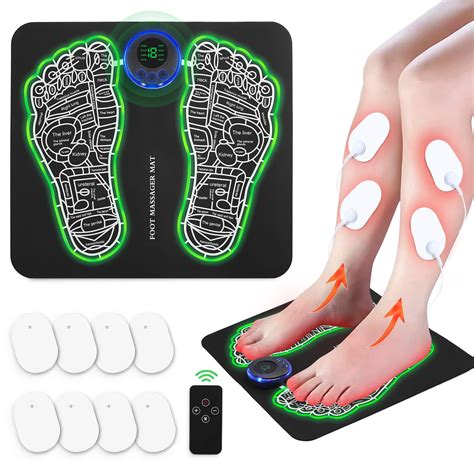 Ems Foot Massager Mat For Neuropathy Foot Stimulator Massager With