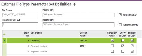 Mixed Payment External File Template Ifs Community