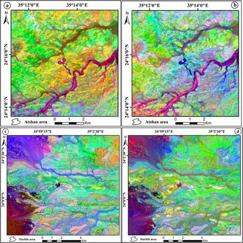 The Fcc Of Minimum Noise Fraction Transform A Landsat 8 Rgb Mnf3 Download Scientific