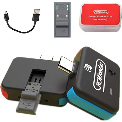Sẵn Hàng Rcm Loader Usb Dongle Kích Hack Cho Nintendo Switch V1 Serial Xanh Shopee