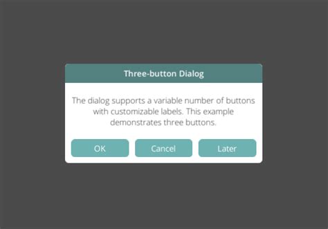 Released Flexible Modal Dialogs Community Showcases Unity Discussions