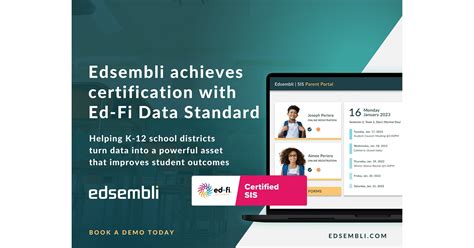 edsembli achieves certification with ed fi data standard