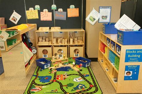 Model Classroom Blocks And Building Center