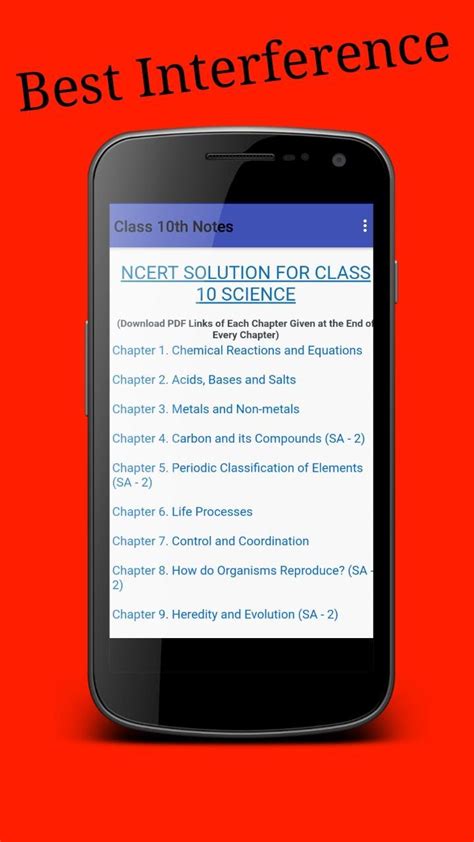 Class 10th Notes Science And M Apk For Android Download