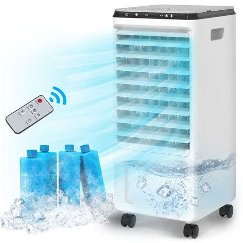 Buy Evaporative Air Cooler Fancole 3 In 1 Portable Air Conditioner 4 Ice Packs Room Cooler W