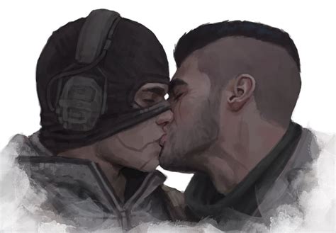 Ghost And Soap Call Of Duty And More Drawn By Aidenlydia Danbooru