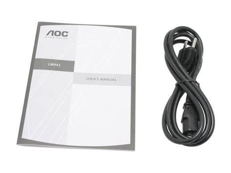 AOC Active Matrix TFT LCD SXGA LCD Monitor Ms X D Sub LM Newegg Com