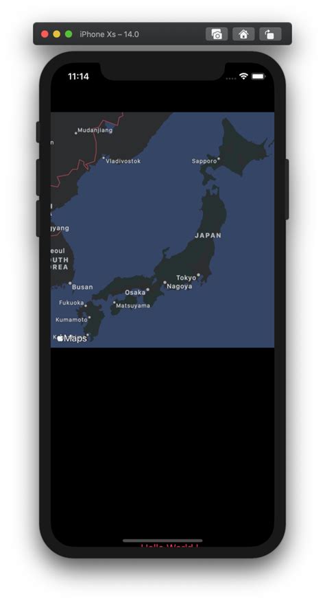 地図を表示 Swift56入門はてな