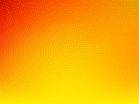 Gradient Orange Halftone Wallpaper
