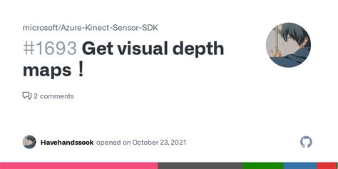 Get Visual Depth Maps Issue Microsoft Azure Kinect Sensor Sdk Github