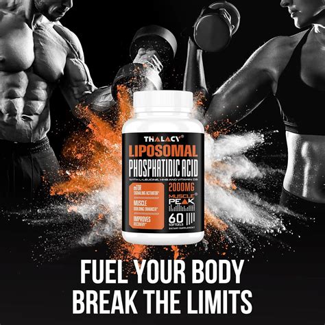Liposomal Phosphatidic Acid 2000mg Muscle Builder High Absorption Muscle Building Supplements