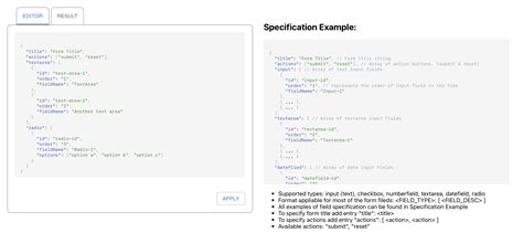 GitHub Penkobor React Form Generator Test Application Which Allows You To Generate A Simple