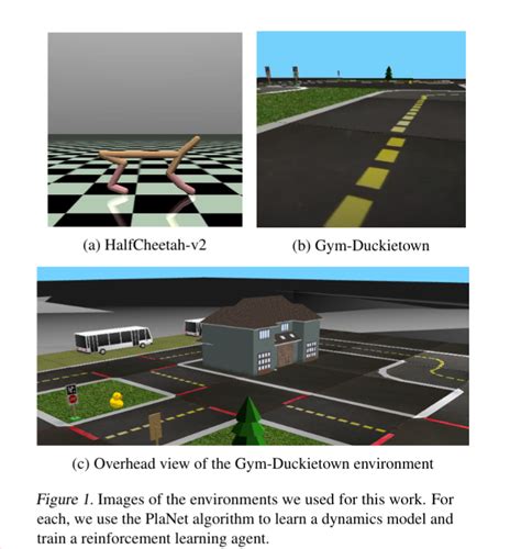 duckietown mbrl lib model based reinforcement learning with gym