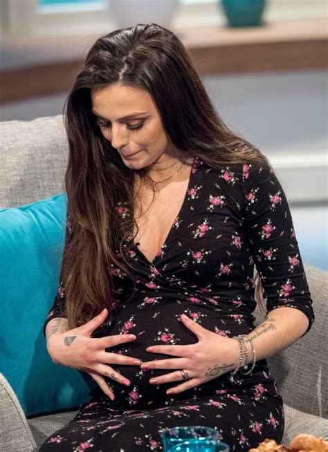 Pregnant Cher Lloyd At Lorraine Tv Show In London 02282018 Hawtcelebs