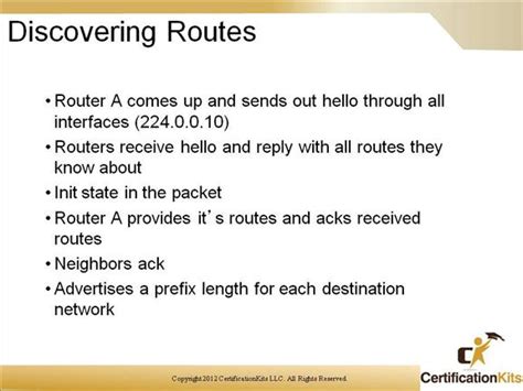 Cisco CCNP ROUTE Implementing EIGRP
