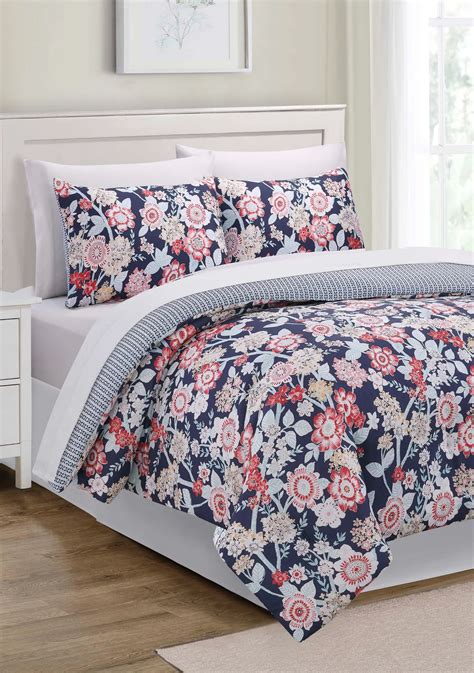 Springmaid Michelle Floral 7 Piece Comforter Set Belk
