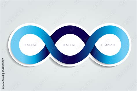 Infographic Design With 3 Options Arrow Circles Infographic Element Stock Vector Adobe Stock