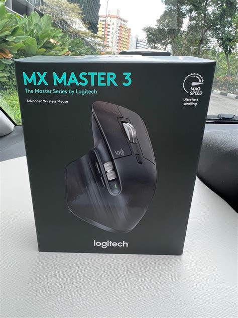 Logitech Mx Master 3 Mouse Black Computers And Tech Parts And Accessories Mouse And Mousepads On