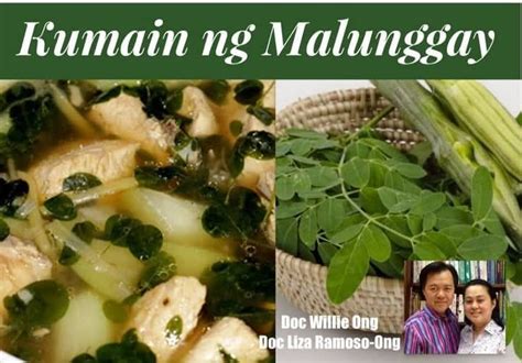 Doc - Kumain ng Malunggay Payo Ni Doc Willie Ong Alam ba ninyo na napakasustansya ng malunggay ...