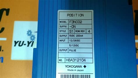 yokogawa，nc02 0n，f3nc02 0n，position，module