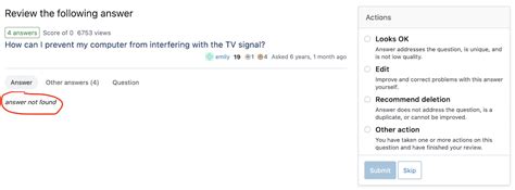 keep showing the post after casting the final spam flag while reviewing