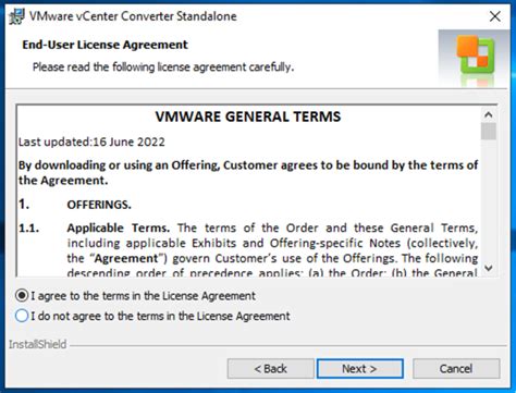 Migrating Workloads Using Vmware Vcenter Converter Standalone P2v V2v And C2c Aws Repost