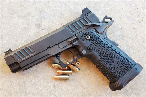 Firearms Review Staccatos 2011 P Pistol Police Magazine