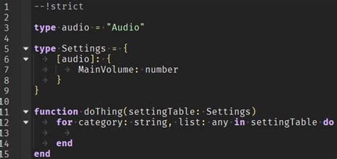 Type Checking Dictionaries Scripting Support Developer Forum Roblox