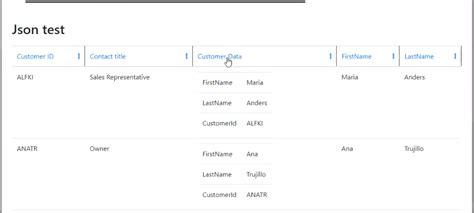 Adding Json Field Ad Hoc Reporting Net Report Builder