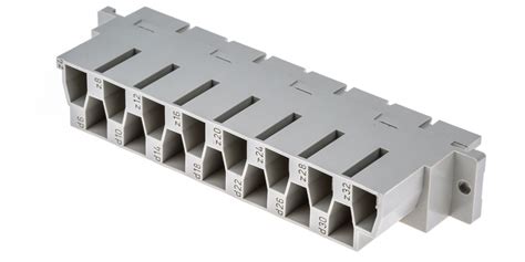 Harting 15 Way 10 16mm Pitch Type H15 Class C1 2 Row Straight Din