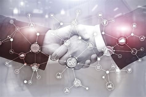 Premium Photo Technology Industrial Business Process Workflow Organisation Structure On