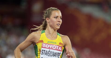 Lengvaatletė Eglė Staišiūnaitė Atmosfera Pasaulio čempionate Padeda