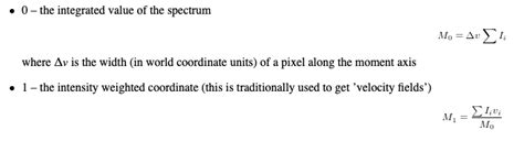 Astropy How To Create Moment Map Also Known As Velocity Filed Or Velocity Map Using Python