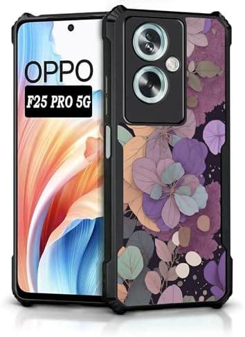 Coberta Rubber Back Cover For Oppo F Pro G Back Cover Case Colorful Leaves Black Floral