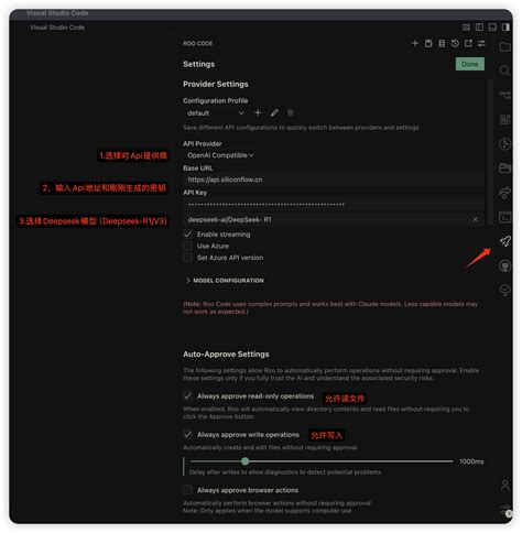 Vscode智能编程指南 Roo Code配置与deepseek模型使用 笨鸟先飞