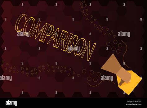 Handwriting Text Comparison Concept Meaning Estimate Similarities Dissimilarities Between Two
