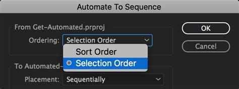 automate to sequence in premiere pro — premiere bro