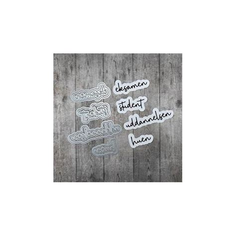 Dan Dies Die Student Hue Eksamen And Uddannelse Kort And Scrap