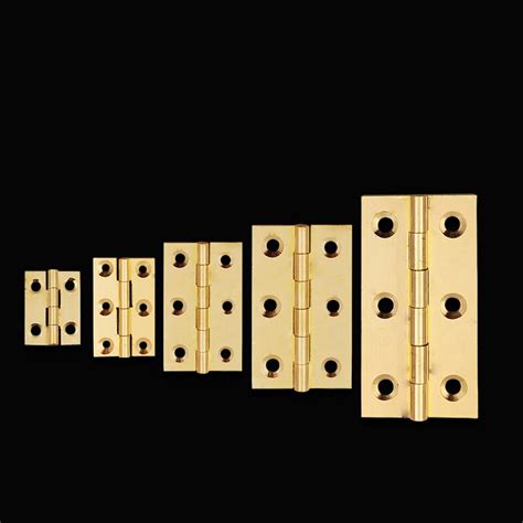 10pcs Lot Mini Brass Furniture Hinges 1 3 Cabine Vicedeal