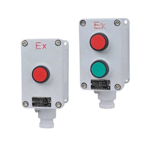 Explosion Proof Control Push Button Switch Signal Lamp Control Box