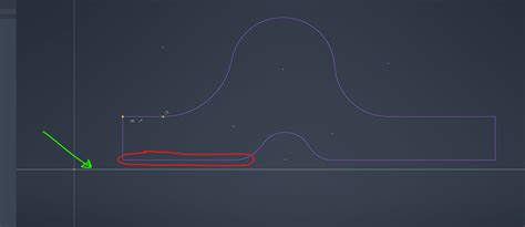 Solved How Do I Constraint A Line To The Axisbottom Autodesk Community