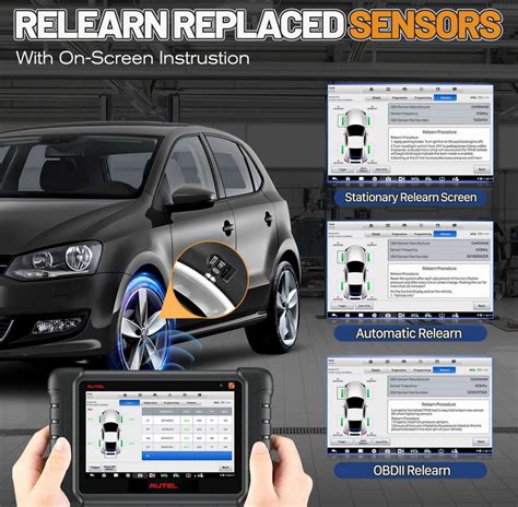 Autel MaxiCheck MX S TS OBD Scanner TPMS Diagnostic Tools Detect