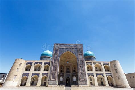 Exterior Of The Mir I Arab Madrasa In The Center Of Bukhara Uzbekistan