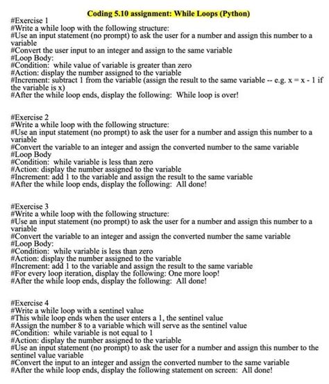 solved coding 5 10 assignment while loops python