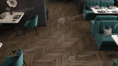 Ламинат елочкой Alpine Floor Herringbone Дуб Анжу LF102-11/LF106-11 ...