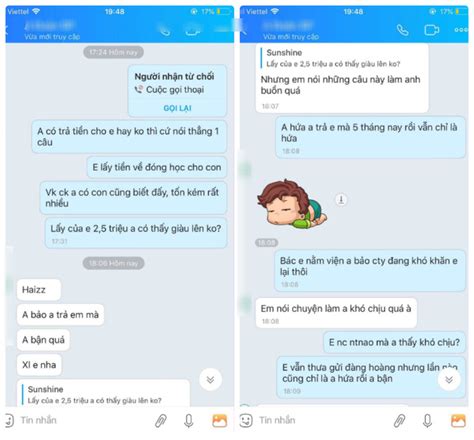 Năn nỉ xin trả lương ròng rã nửa năm không được cô gái nhắn tin đòi vợ