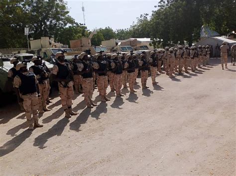 Force Commander Multinational Joint Task Force Visits Troops In The Frontline Applauds