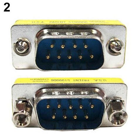 DB9 Mini Gender Changer Coupler Female To Female Male To Male Male To Female 42 EBay