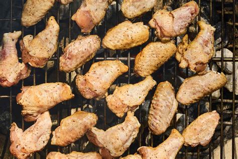 Charcoal Grilled Chicken Wings